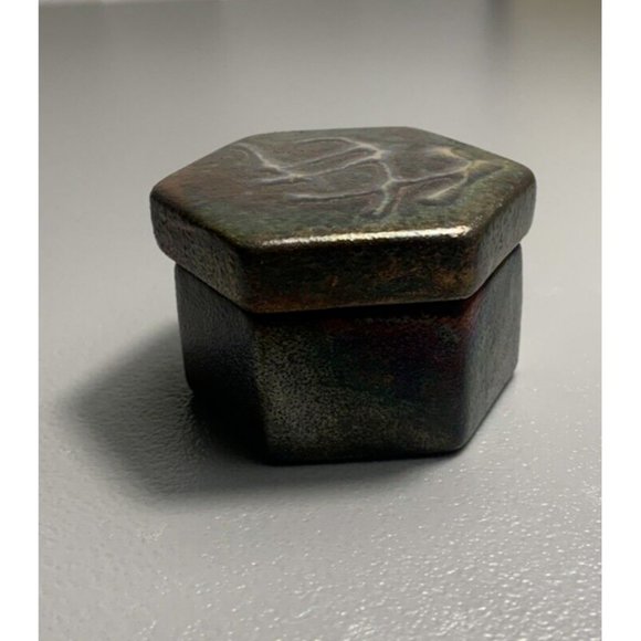 Joyce Furney | Art | Joyce E Furney Raku The Clay Cellar Hexagonal ...